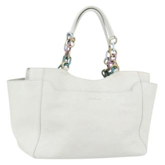 Ferragamo Damen, Pre-Owned, Wei&szlig;, ONE SIZEGr&ouml;&szlig;e