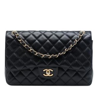 Chanel Pre-owned Classic Double Flap Shoulder Bag - - Pre-owned - Damen - Schwarzk - ONE SIZE