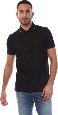 HUGO BOSS Paule 4 Poloshirt f&uuml;r Herren, Schmal (Schwarz)