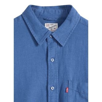 Levi's Chemise col classique en lin et coton m&eacute;lang&eacute;
