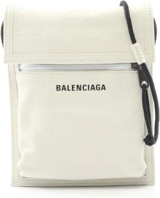 Balenciaga unisex, Pre-owned, Blanc, Taille: ONE Size Sac bandouli&egrave;re vintage Pre-owned
