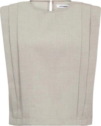 Co'Couture Femme, Blouses et Chemises, Beige, Taille: 36 FR Blouse