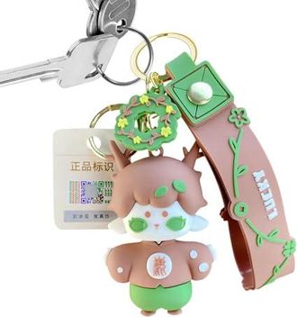 Generic Porte-cl&eacute;s de dessin anim&eacute; pour sac &agrave; dos, porte-cl&eacute;s de sac de dessin anim&eacute; | Porte-cl&eacute;s porte-cl&eacute;s accessoire de d&eacute;coration, pendentif de sac d&eacute;cora