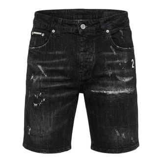 G2Firenze Short Denim - - Shorts - Herren - Grau - 3XL