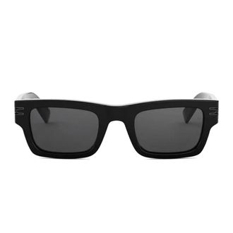 Bulgari unisex, Accessoires, Noir, Taille: 50 MM Élégance Audacieuse Lunettes de Soleil