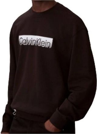 Calvin Klein Homme, Sweatshirts et sweats &agrave; capuche, Noir, Taille: XL Calvin Klein Sweaters Noir