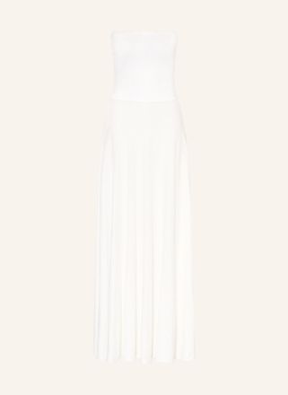 Alaia Ala&iuml;a Leinenkleid weiss