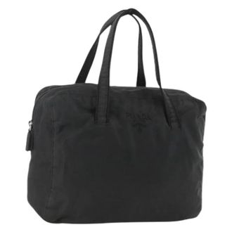 Prada Pre-owned Vintage Nylon Handtasche - - Pre-owned - Damen - Schwarzk - ONE SIZE