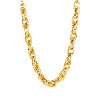 Federica Tosi Lace Rose Chain Necklace