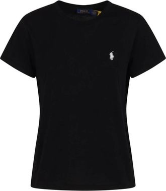 Polo Ralph Lauren Femme, Tops, Noir, Taille: 40 FR T-shirt en maille