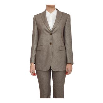 Twinset Blazer Marrone - - Jackets - Damen - Braun - S