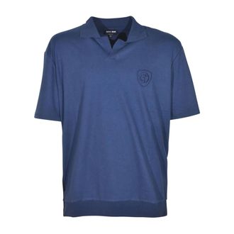 Giorgio Armani Homme, Tops, Bleu, Taille: 2XL Giorgio Armani T-shirts et polos
