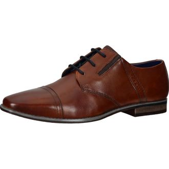 Bugatti man Business Lace Shoe Cognac, 46
