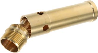 Yarnow Kupfer Springbrunnendüse Teichsprühkopf Für Außenbereich Luft-Wasser-gemisch Für Teichausrüstung Goldene Farbe Einfache Installation