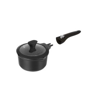 KASANOVA Kasserolle mit abnehmbarem Griff und Deckel Il Trasformista (16 cm)