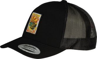 Rip Curl Herren Icons Trucker Hat, Mesh Back Cap Snapback for Men, Adjustable Baseballkappe, Schwarz, individuelle Kurve, Einheitsgr&ouml;&szlig;e