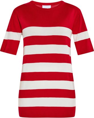 Usha Zur Seite fahren Damen rot weiss