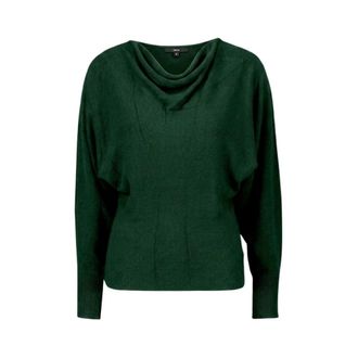 Zero &deg;C Strickpullover mit Wasserfallkragen - - Knitwear - Damen - Gr&uuml;n - S