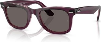 Ray-Ban unisex, Accessoires, Violet, Taille: 50 MM Lunettes de soleil Wayfarer