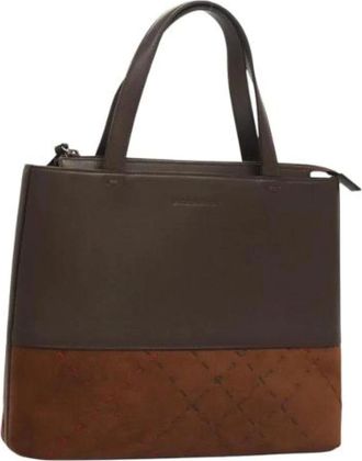 Burberry Pre-owned Daim sacs-main - Femme - Pre-owned - Brun - Taille: ONE Size