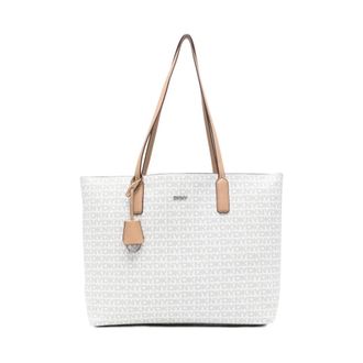 DKNY Saige East-West Top Zip Tote - - Bags - Damen - Wei&szlig; - ONE SIZE