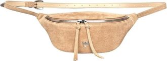 Pinko Pinko, Femme, Sacs, Beige, Taille: ONE Size Marsupio Trittico Suede