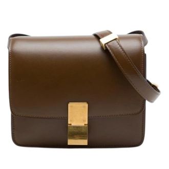 Celine Sac bandouli&egrave;re Classic Box Pre-owned - Femme - Pre-owned - Brun - Taille: ONE Size