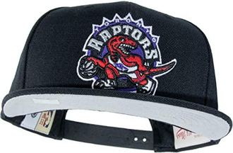 Mitchell & Ness NBA/HWC Wool Solid Snapback - Toronto Raptors, Noir