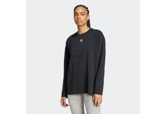 adidas Originals Langarmshirt ESSENTIALS LONGSLEEVE lockerer Schnitt, Langarm, aus Baumwolljersey