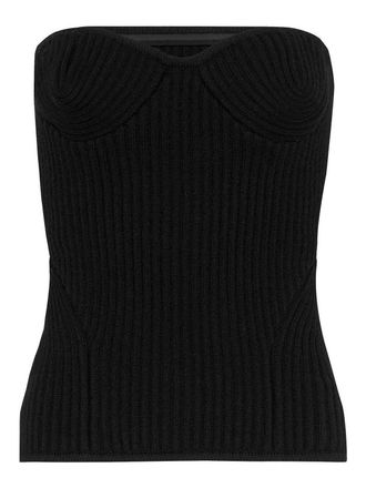 Jean Paul Gaultier Top - Schwarz