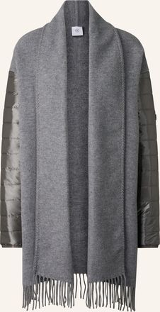 Bogner Wollmix-Poncho North grau