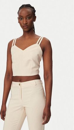 Rinascimento Rinascimento Top CFC0127891003 Beige Slim Fit