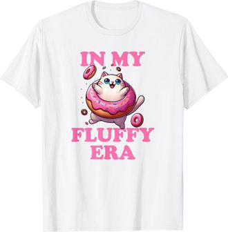 BDAZ Lustige Katze in meiner Flauschigen &Auml;ra Frauen M&auml;dchen T-Shirt