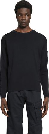 C.P. Company Cotton Sea Island Lens Sweater