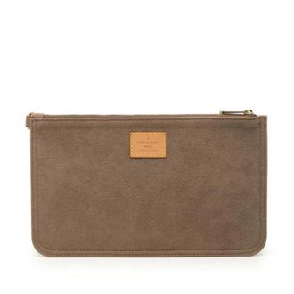 Louis Vuitton Pre-owned Suede Pouch - - Pre-owned - Damen - Braun - ONE SIZE