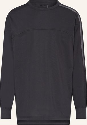 Yohji Yamamoto Longsleeve Y-3 Mesh Stripes schwarz