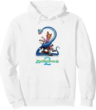 Disney Zoomania Poster Pullover Hoodie