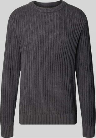 Jack & Jones Regular Fit Strickpullover aus Baumwoll-Mix Modell AXON