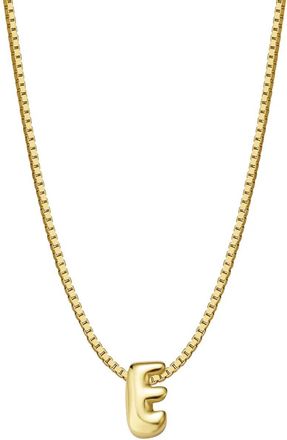 Glanzst&uuml;cke M&uuml;nchen Halskette - Sterling Silber Halskette Buchstabe E - Gr. unisize - in Gold - f&uuml;r Damen