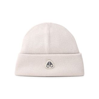Moose Knuckles Beanie Parnis mit Logo-Patch