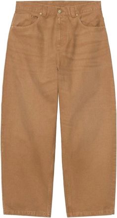 Carhartt Work in Progress Homme, Pantalons, Brun, Taille: S Wide Pantalons