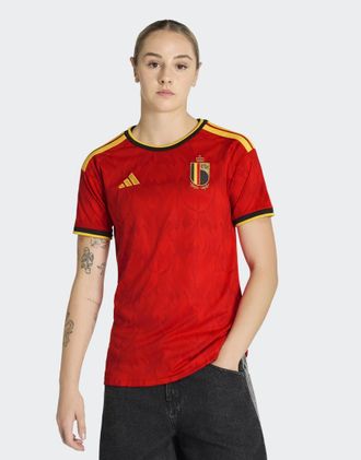 adidas adidas Performance - Belgique 26 - Maillot domicile - Rouge et or vif