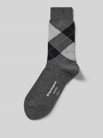 Burlington Socken mit Zickzack-Muster Modell Queen