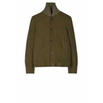 Paul Smith Homme, Vestes, Vert, Taille: XL Veste Tricot&eacute;e