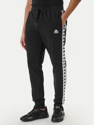 Kappa Jogginghose Banda Alanz 3 321Y8FW Schwarz Comfort Fit