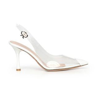 Gianvito Rossi Femme, Chaussures, Blanc, Taille: 39 EU Diana Slingback Pump