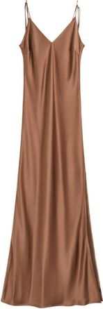 By Malene Birger Robe longue Pascale - Femme - Robes - Brun - Taille: 36 FR