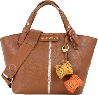 Mario Valentino Femme, Sacs, Brun, Taille: ONE Size Hybris Re Tote Bag