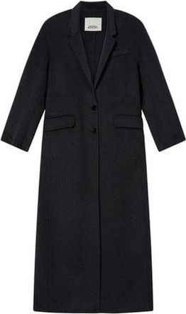 Isabel Marant Manteau Clesa double face long en laine et cachemire