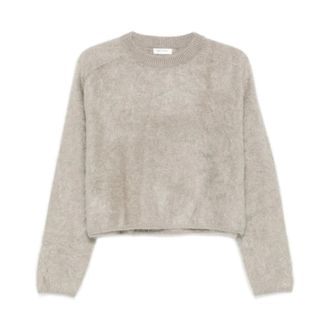 Soft Goat Damen, Strickwaren, Grau, LGr&ouml;&szlig;e